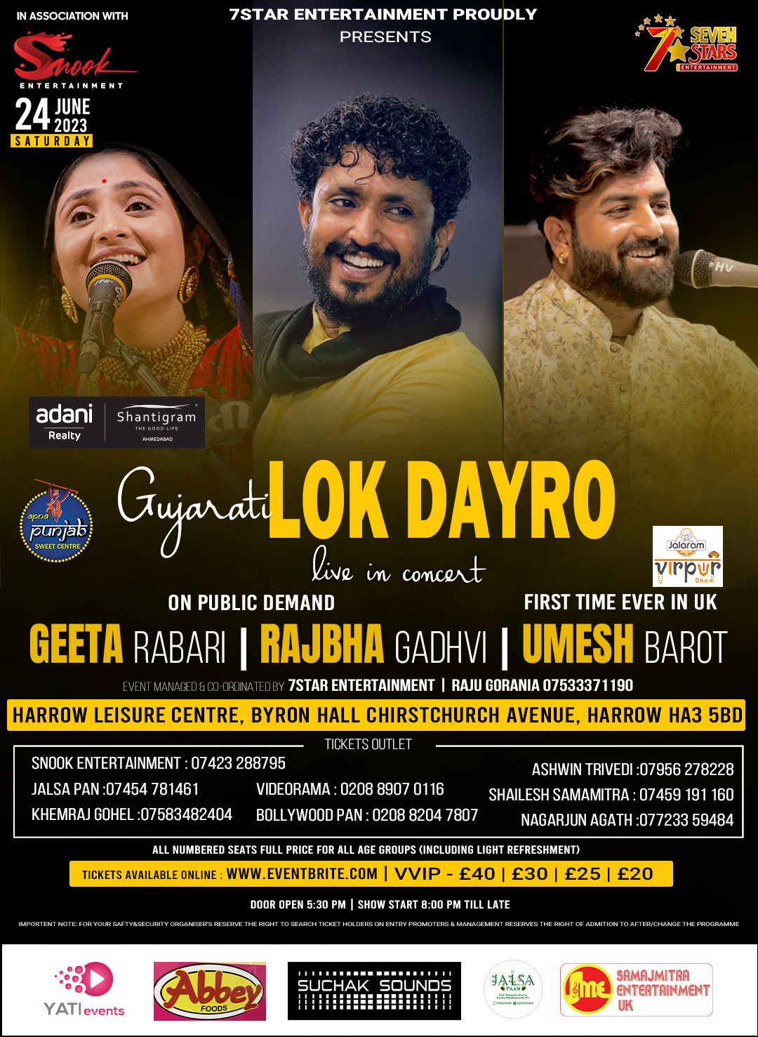 7 Star Entertainment, a premium & prominent celebrity management agency